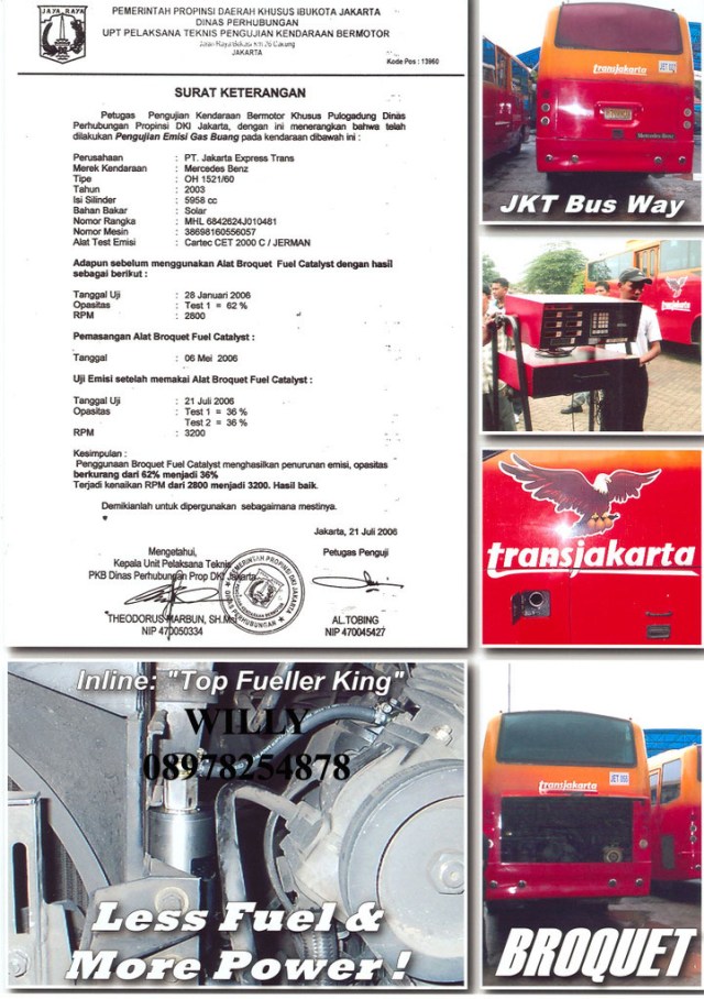 BROQUET FUEL CATALYST (MOBIL) – Drive by PASSION.